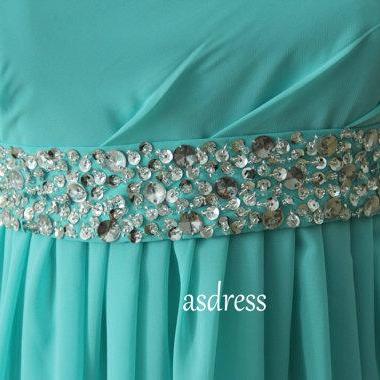 Sequins Turquoise Prom Dress Sweetheart Formal Evening Dress Celebrity ...
